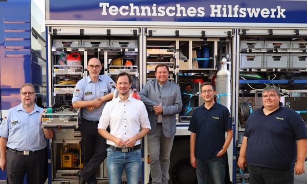 THW-Präsidentin Sabine Lackner zu Besuch im Sauerland › Dirk Wiese MdB